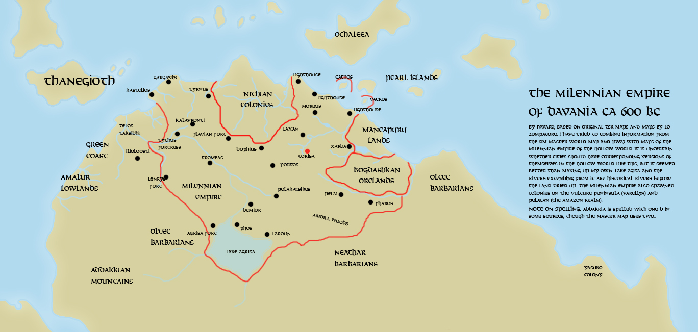 The Milenian Empire of Davania - The Piazza